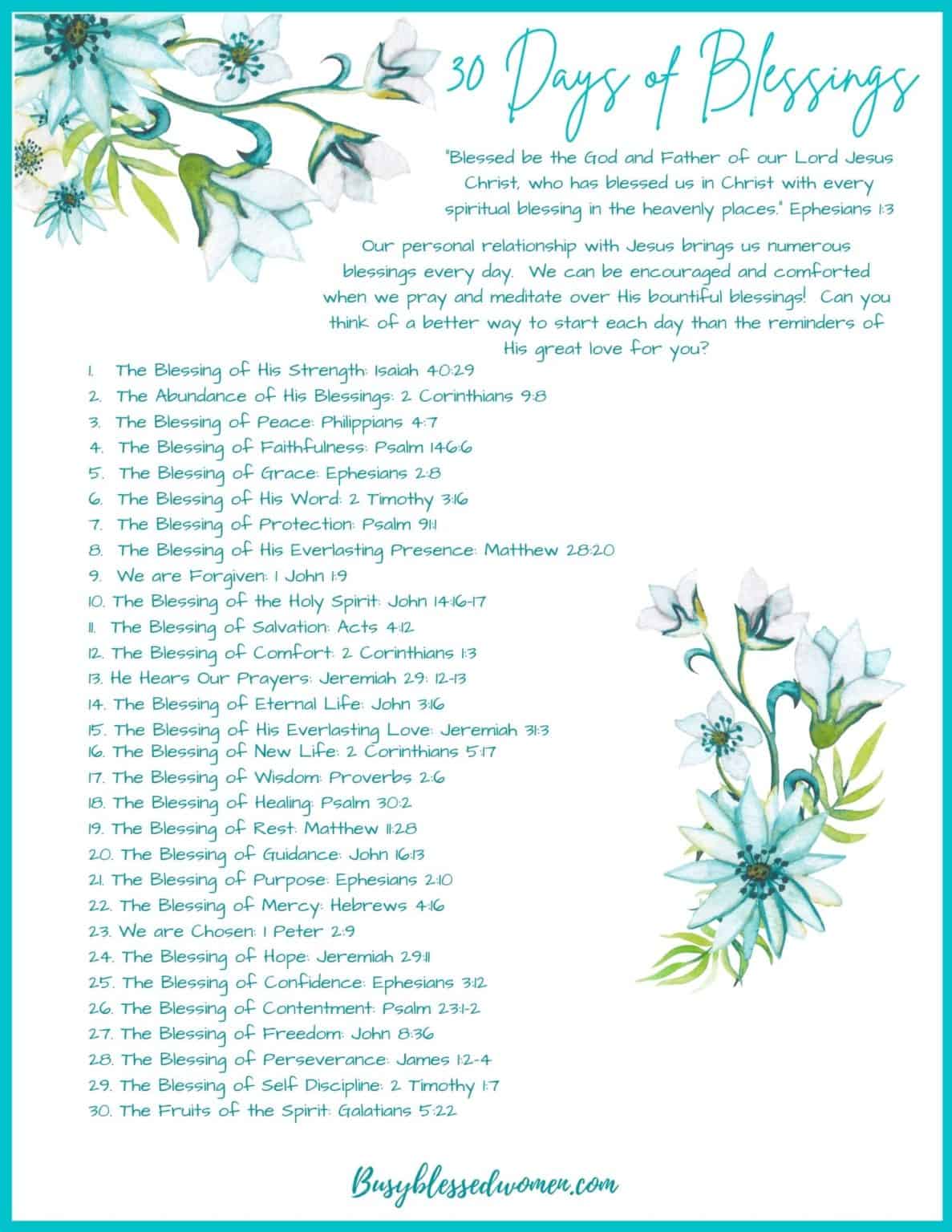 The Blessing-Numbers 6:24-26