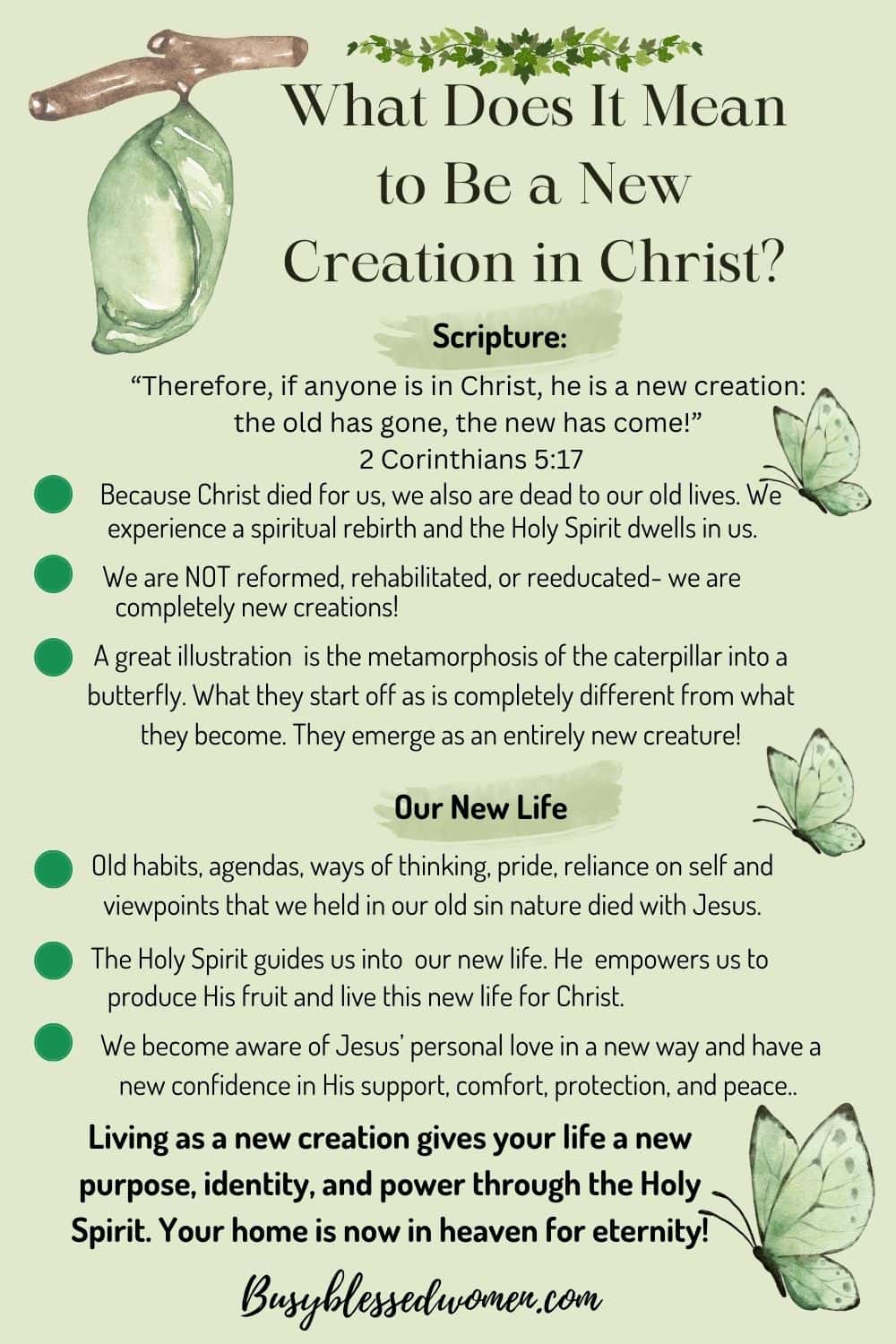 A New Creation in Christ