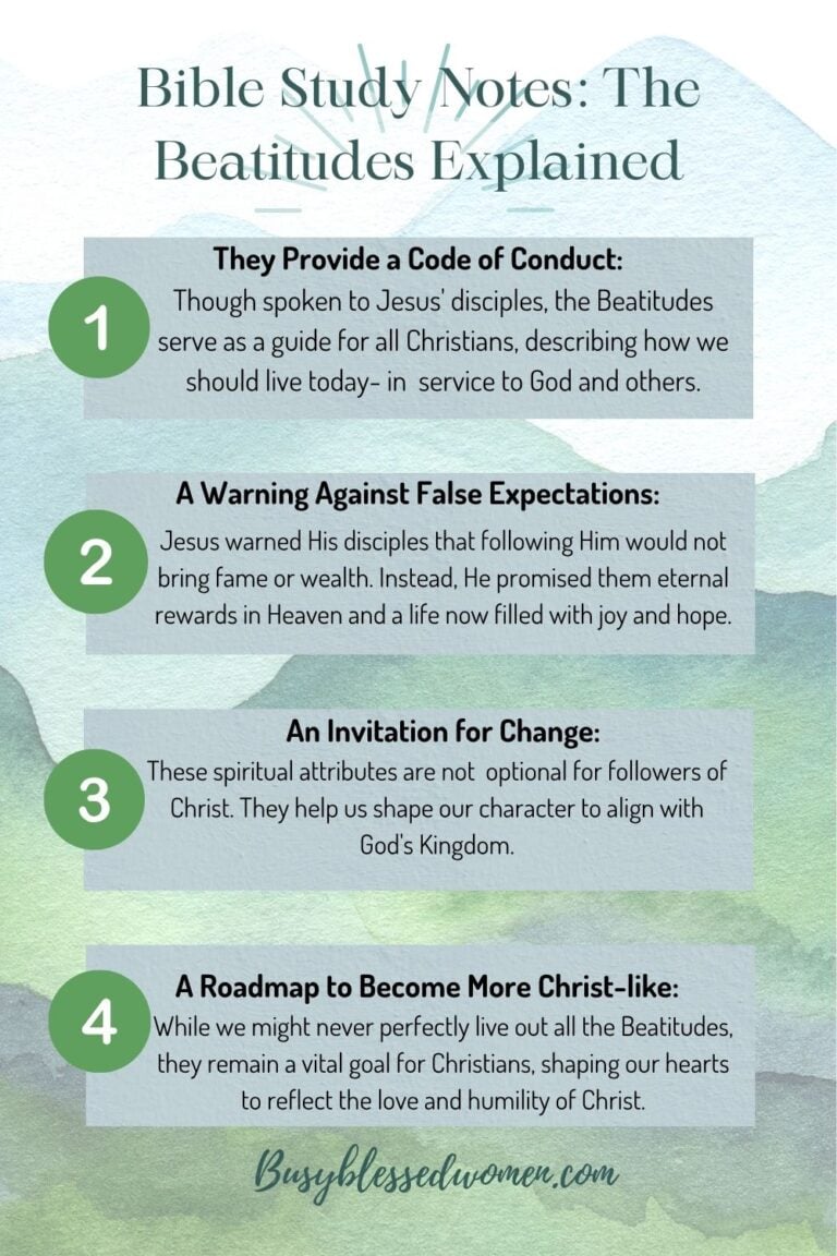 The Beatitudes Meaning: A Simple Explanation of Each Blessing